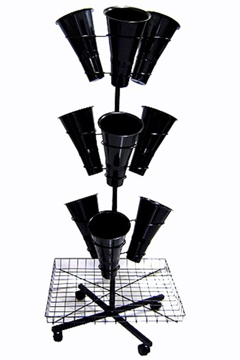 Round Rotate Flower Stand - 9 Vases – Shop Griff Retail